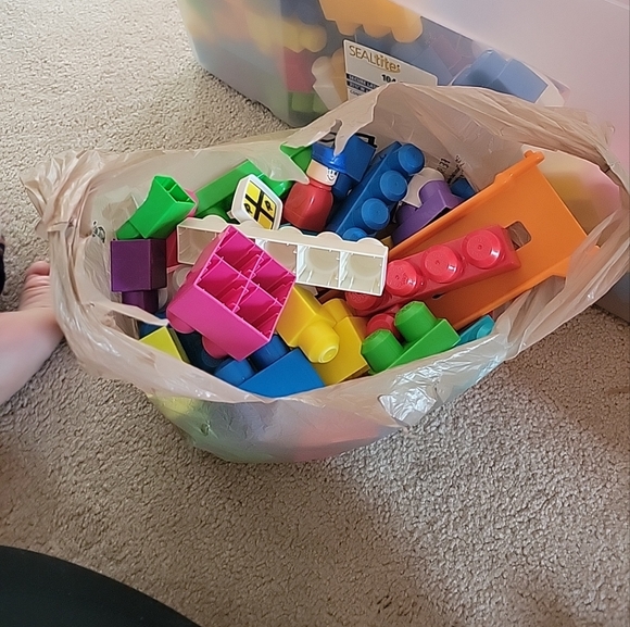 Mega Bloks | Toys | Lot Of 6 First Builders Mega Bloks Building Blocks ...